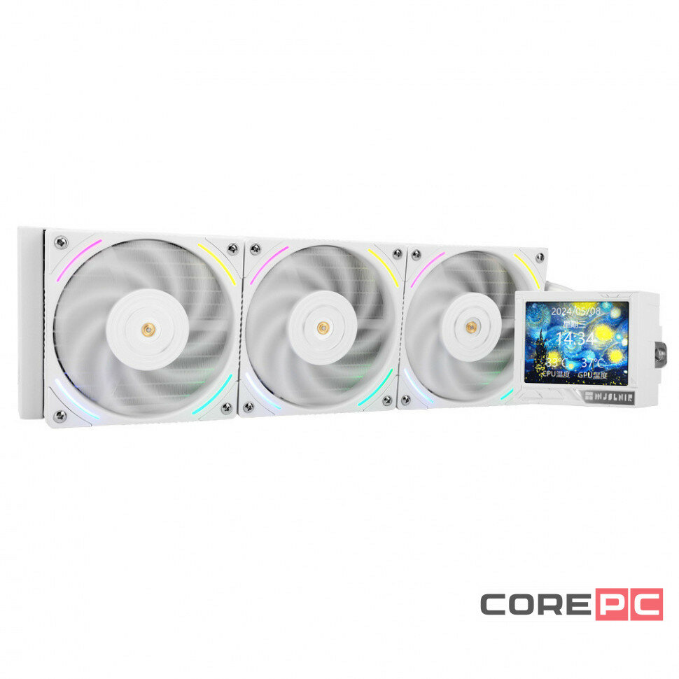 Система жидкостного охлаждения для процессора Thermalright Mjolnir Vision 360 ARGB White (TRMV360AW)