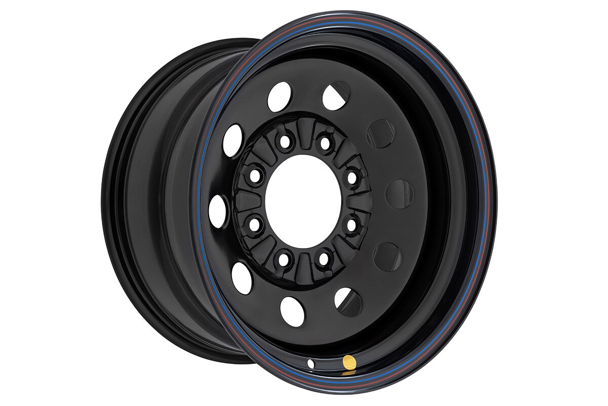 Диск усиленный Ford F250 стальной черный 8x170 9xR17 d124.7 ET0