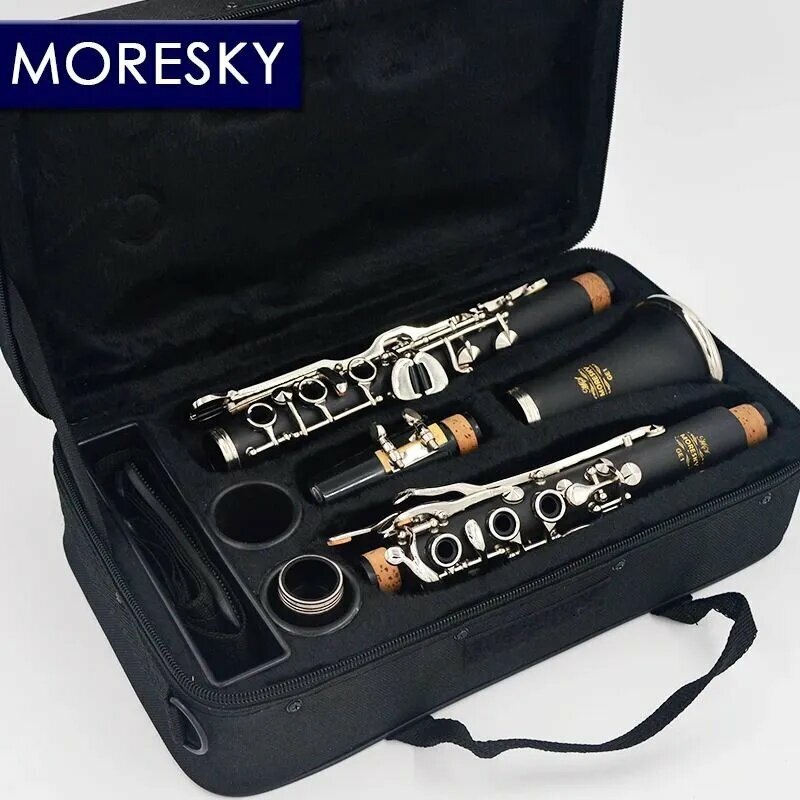 Немецкий кларнет Oehler Bb Oehler Bakelite, 14 клавиш/20 клавиш, турецкий кларнет Sib MORESKY GE1