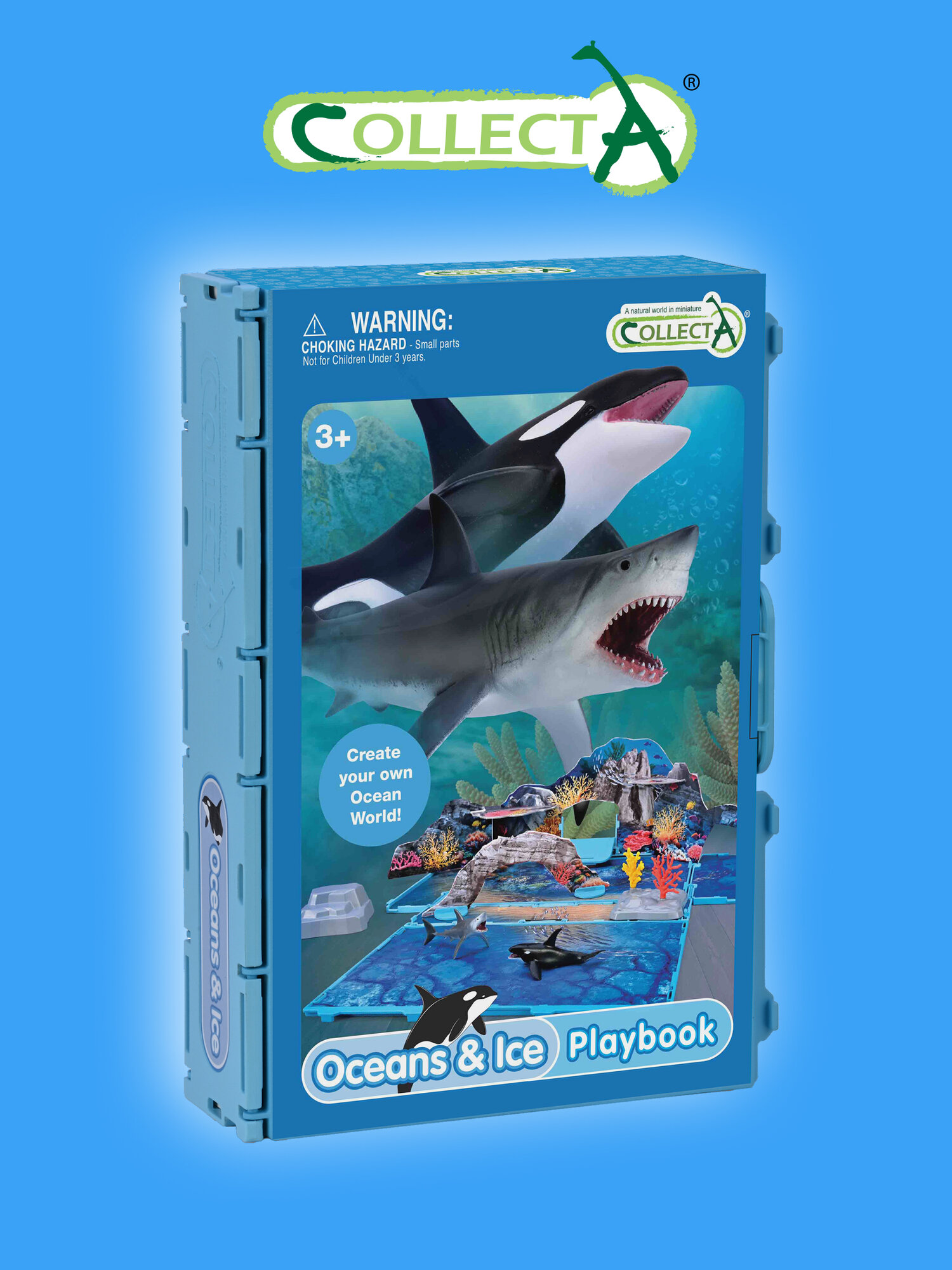 Набор игровой Collecta Морские и полярные животные с игровым полем, A1221