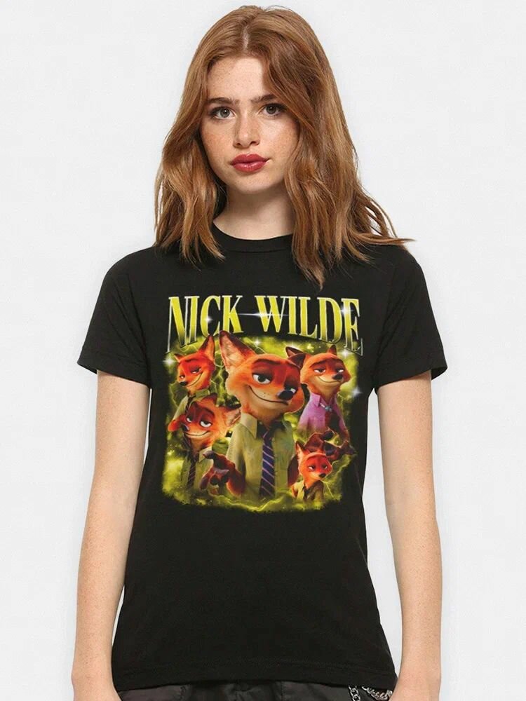 Футболка DreamShirts Studio Зверополис / Ник Уайлд / Женская