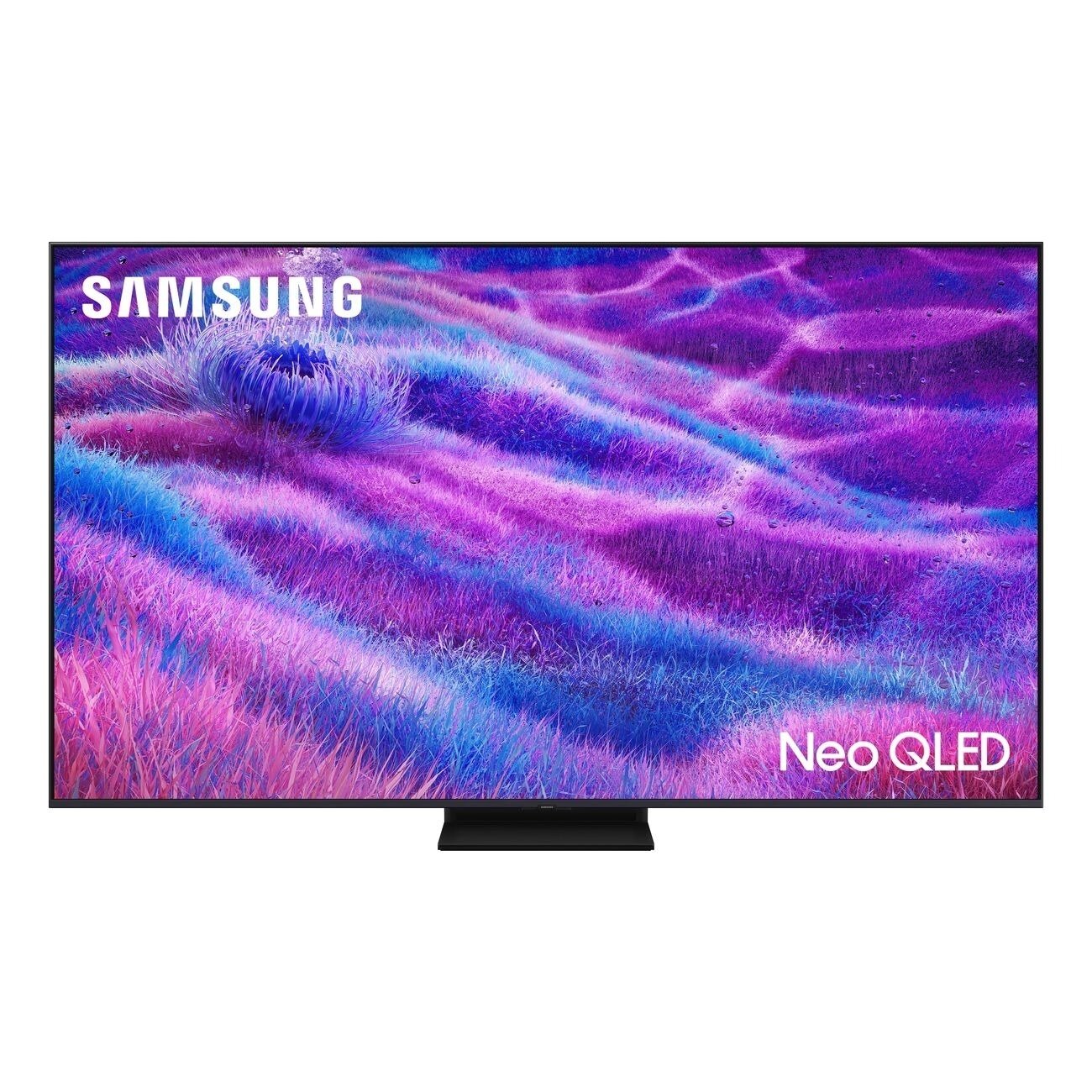 Телевизор Samsung 55\ QE55QN80FAUXRU Q серебристый QLED 4K Ultra HD 120Hz Smart TV