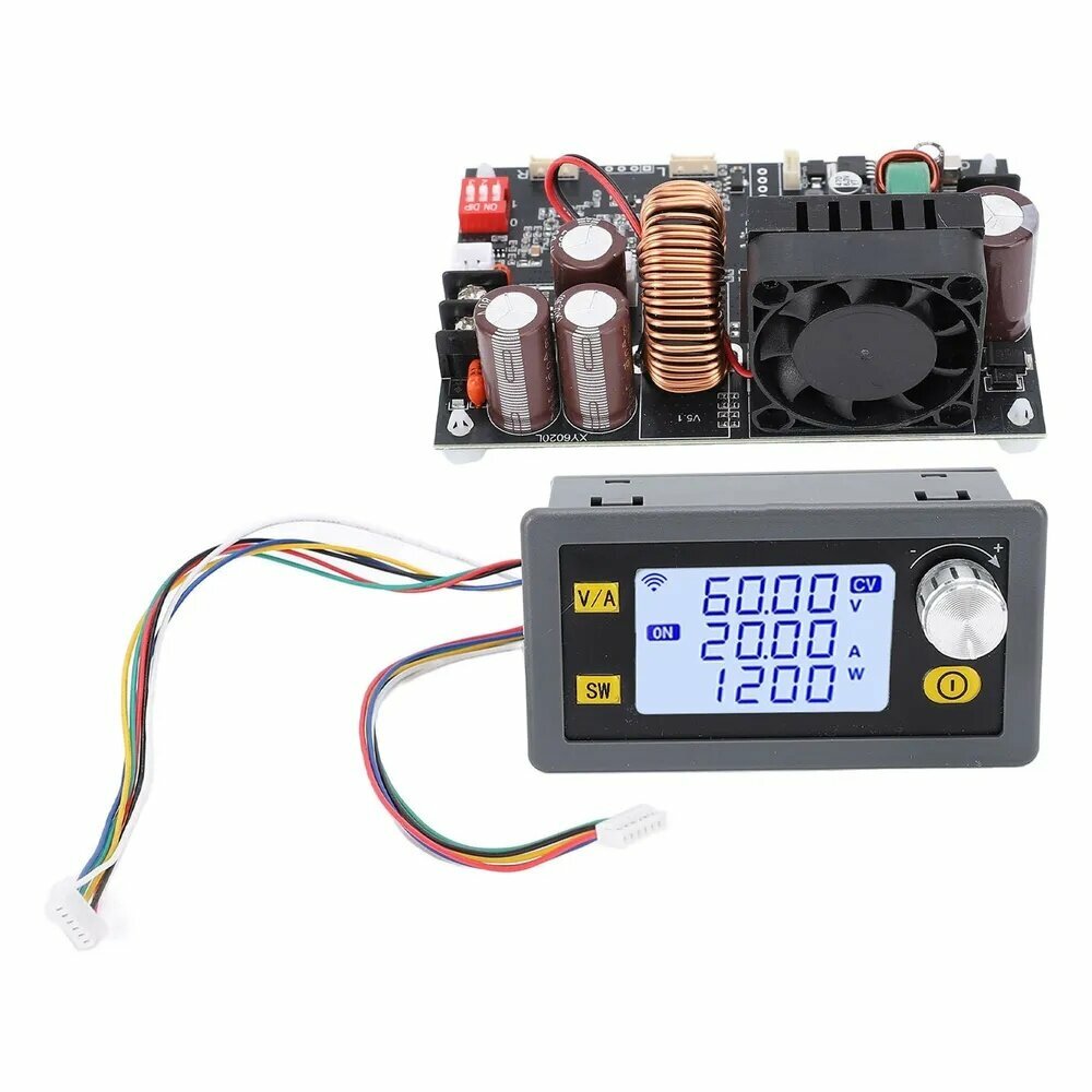 Combuy XY6020L ЧПУ Регулируемый источник питания постоянного напряжения 20A 1200W Модуль постоянного резервирования 5V 9V 12V 24V 36V 48V 60V Выход