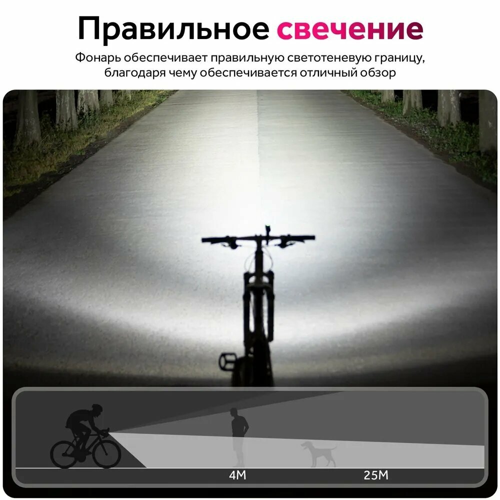 Фара передняя для велосипеда — фото 1