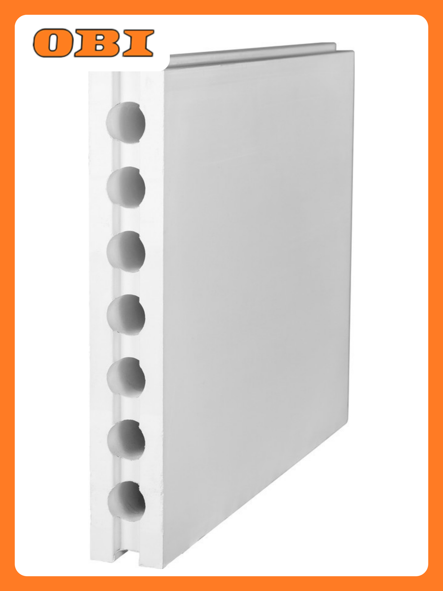 Пазогребневая плита (ПГП) пустотелая влагостойкая волма 667х500х80 мм