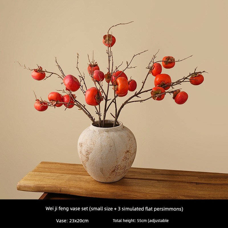 Набор искусственных цветов в стиле ваби-саби для декора прихожей, гостиной, рабочего стола, новоселья, небольшие