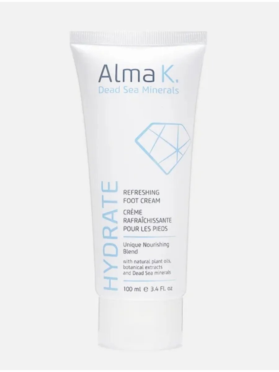 Освежающий крем для ног ALMA K. refreshing foot cream
