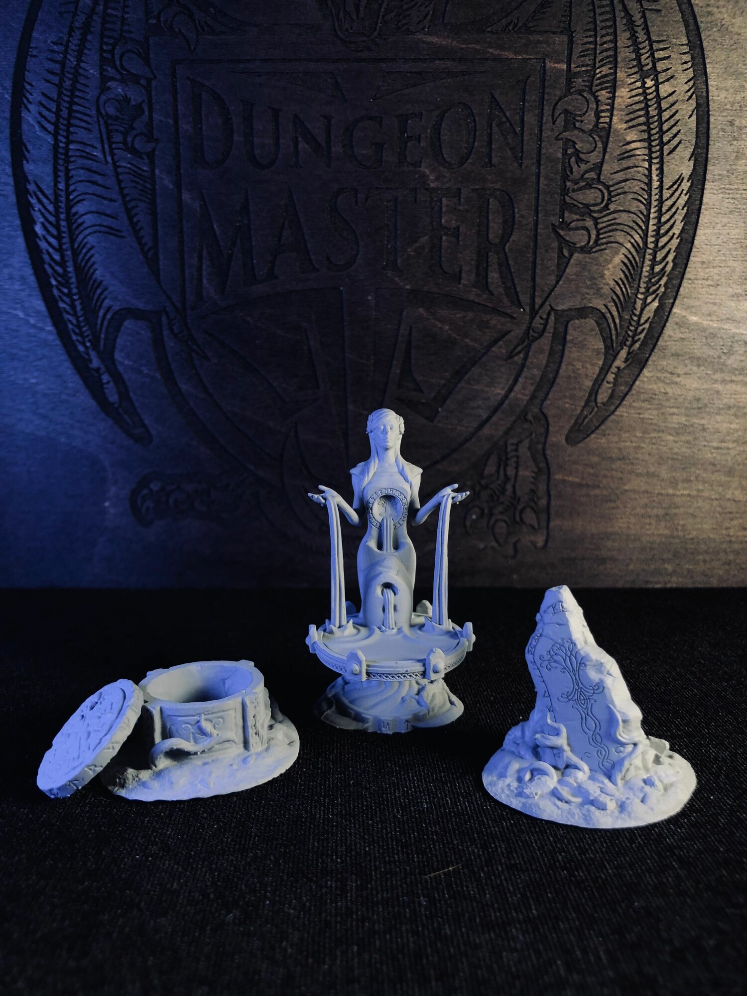 Набор Террейна - Храм Богини - Террейн для настольных игр DnD, ДнД, Dungeons & Dragons, Pathfinder.