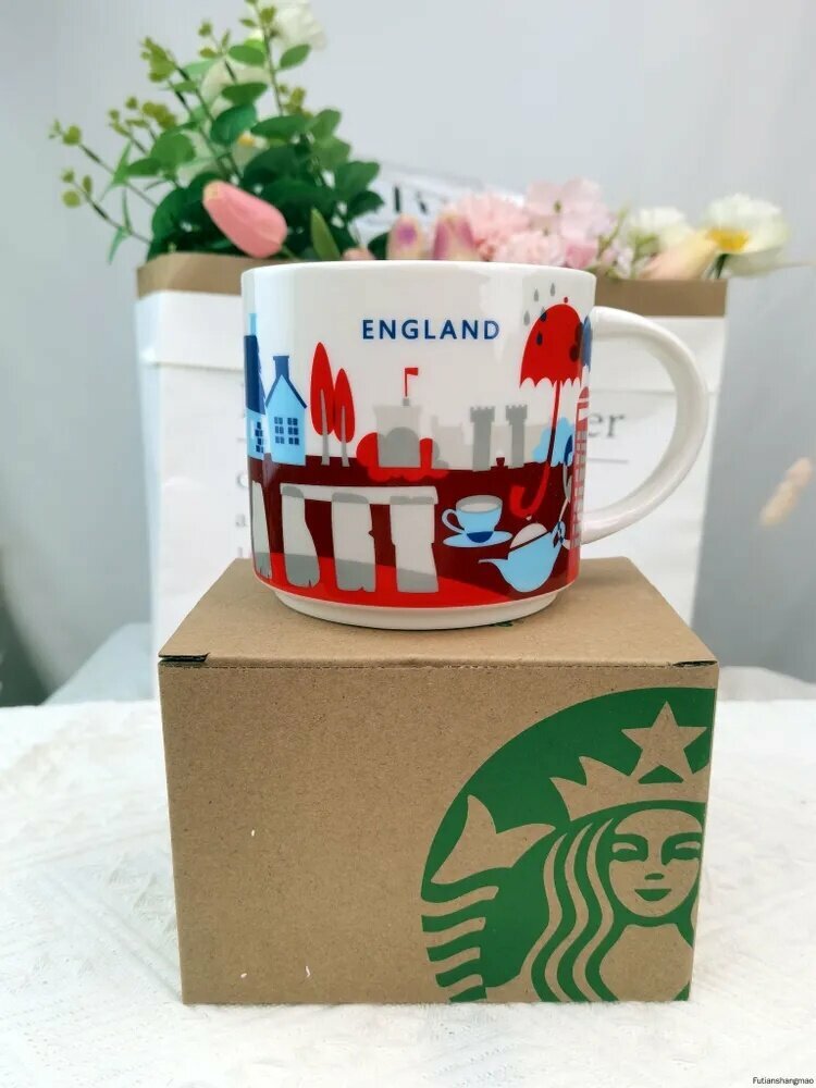 Starbucks Чашка "England", 414 мл, 1 шт