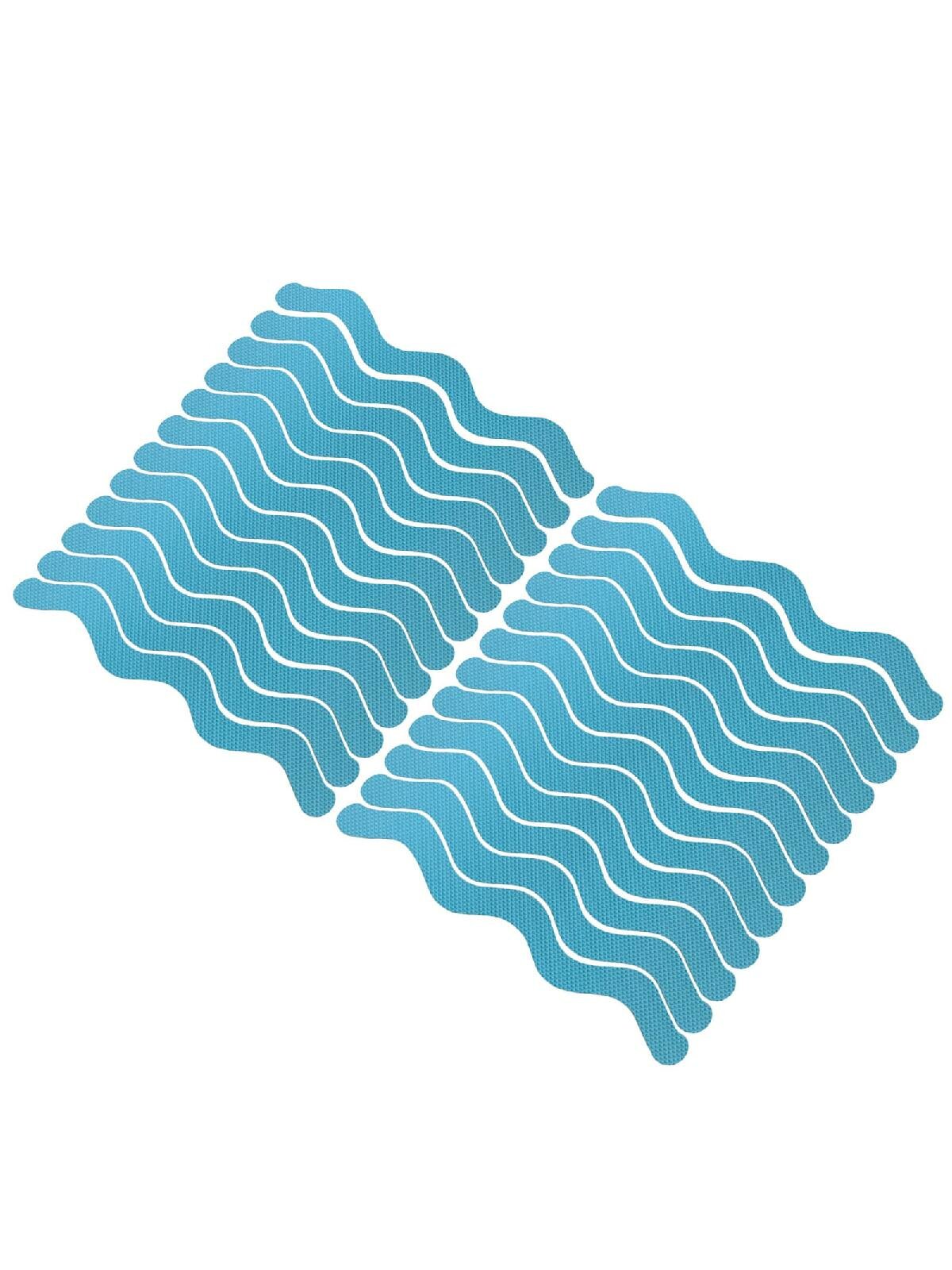 Прозрачная наклейка S Style с нескользящими полосками для защиты ванн и пола в ванной комнате