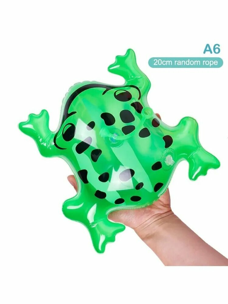 1 шт 11/20 см надувные светящиеся шары в виде лягушки