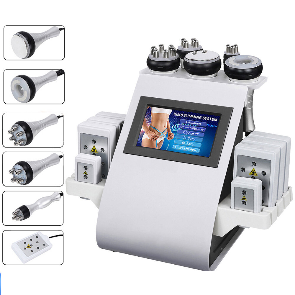 AURO Аппарат 7 в 1 KIM 8 (WL-919s) Липолиз, Кавитация, РФ, Вакуум