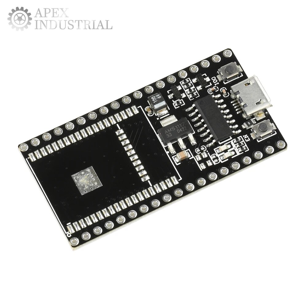 NodeMCU ESP-32S CH340 Плата разработки Wi-Fi/Bluetooth 38-контактные разъемы Micro-USB для электронных проектов Arduino, IoT и DIY