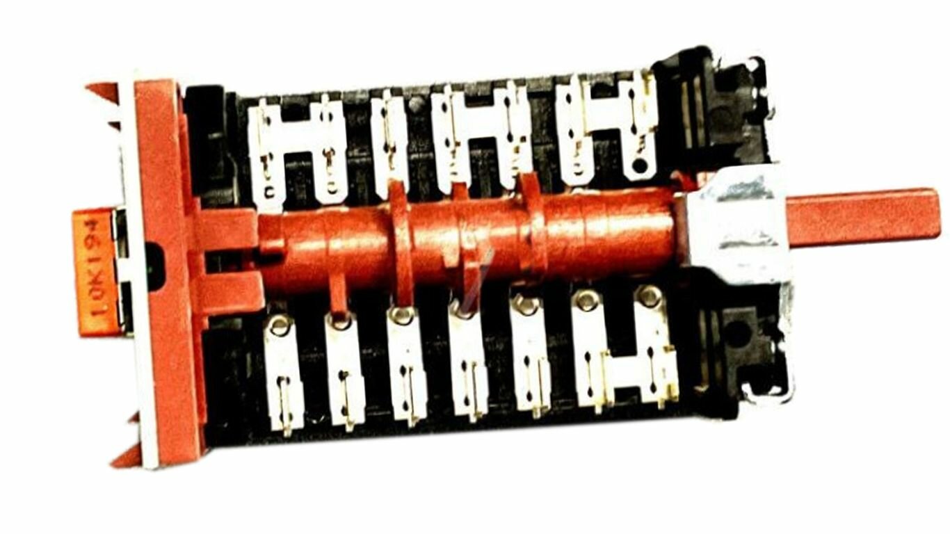 Селектор режимов 10 позиций для духового шкафа Hotpoint Хотпоинт C00915331 (810601K, 16(4)A, 250V, 10(2)A, 400V, T150)