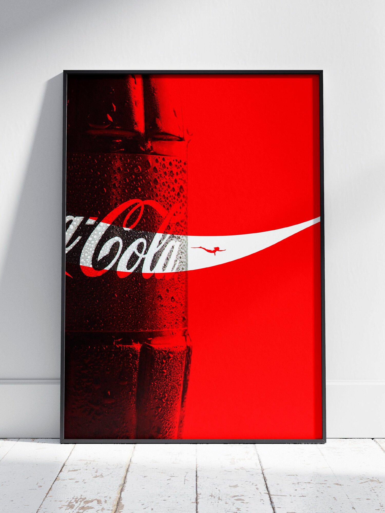 Плакат на стену для интерьера Бренды (Кока Кола - Coca Cola 1) - Постер по моде и одежде формата A4 (21x30 см)