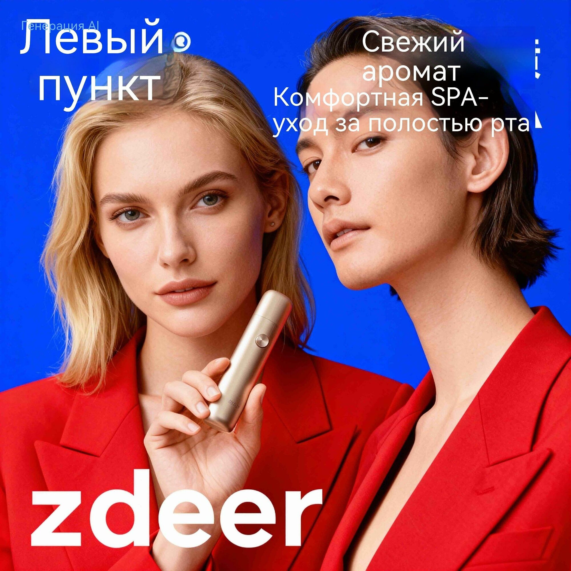Zdeer Oral Spray Освежает и ухаживает за полостью рта