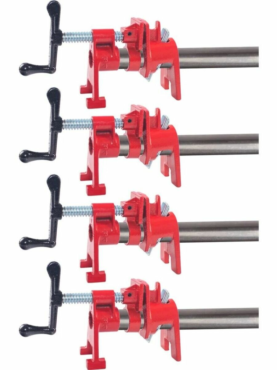 Набор струбцин трубных на ножках VIRA 3/4", 4 шт. 203109