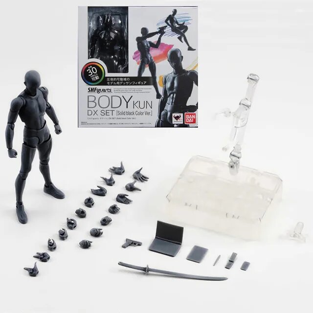 Фигурка Body Chan Arrydrry Белый, black male with box