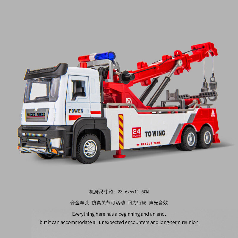 Детский экскаватор из сплава, детский набор строительной техники, мини-экскаватор, экскаватор-погрузчик, модель крана, игрушка для мальчиков.