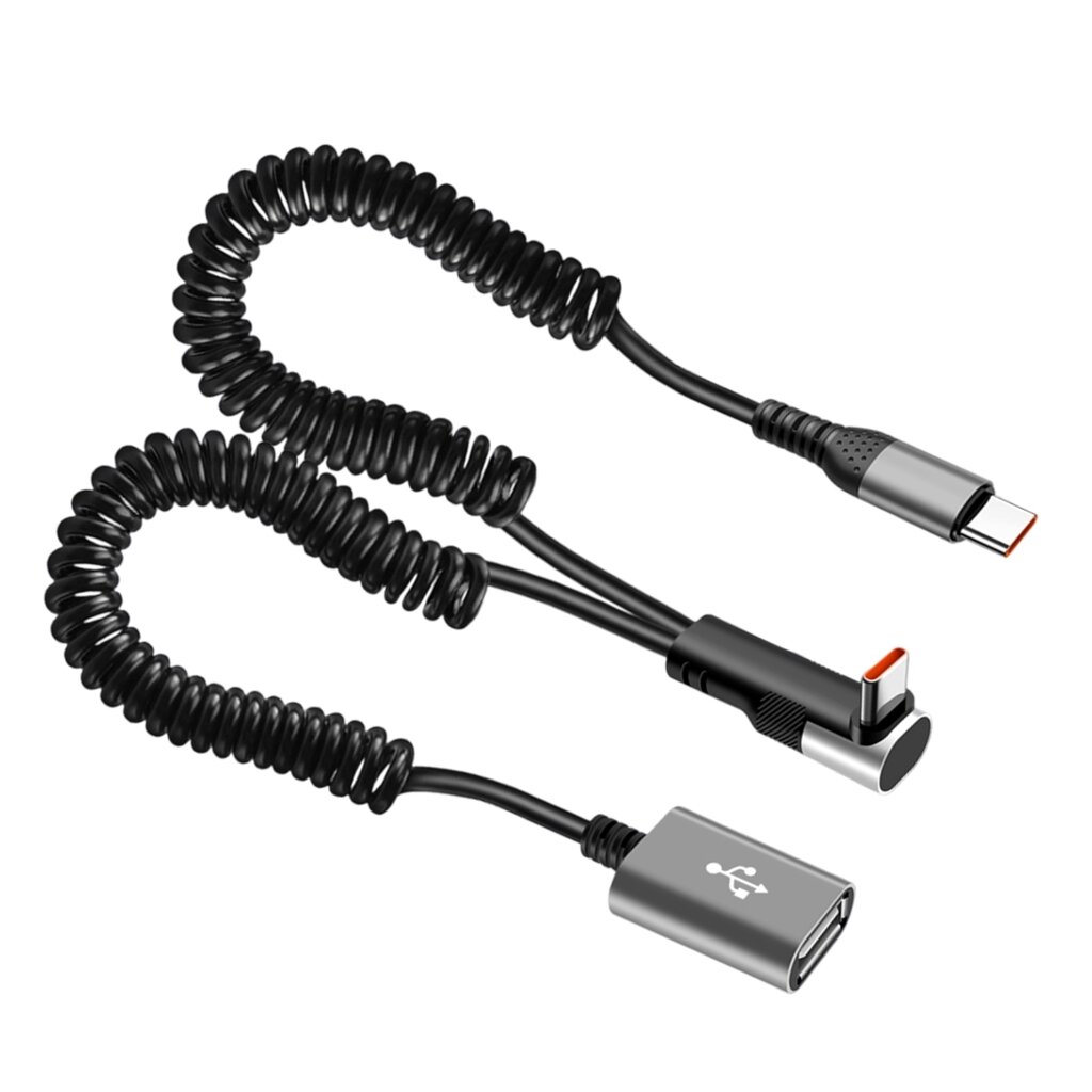 Трехмерный пружинный одноточечный двухточечный кабель для передачи данных типа C-разъем usb plus typec