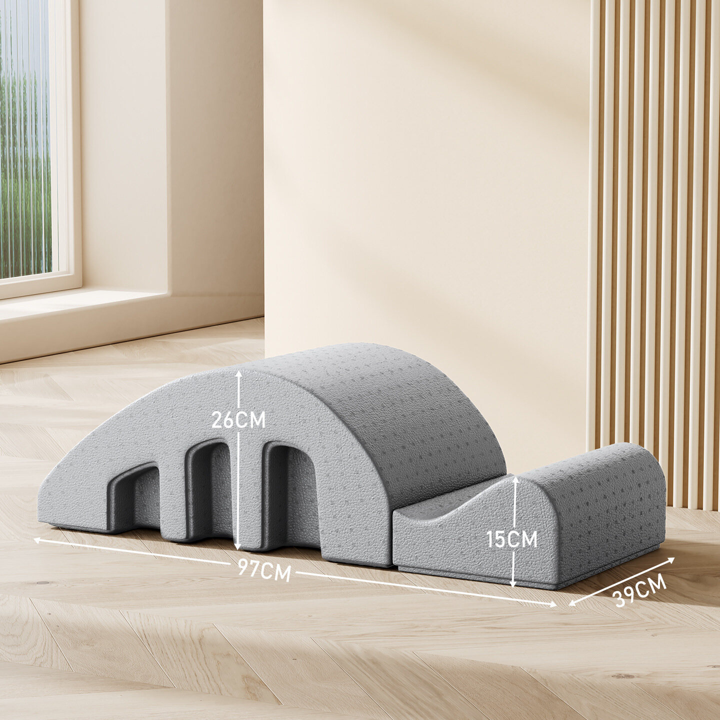 Корректор позвоночника для пилатеса, оборудование для облегчения поясничного отдела, растяжка позвоночника, упражнения йоги, арка тракции, сколиоз