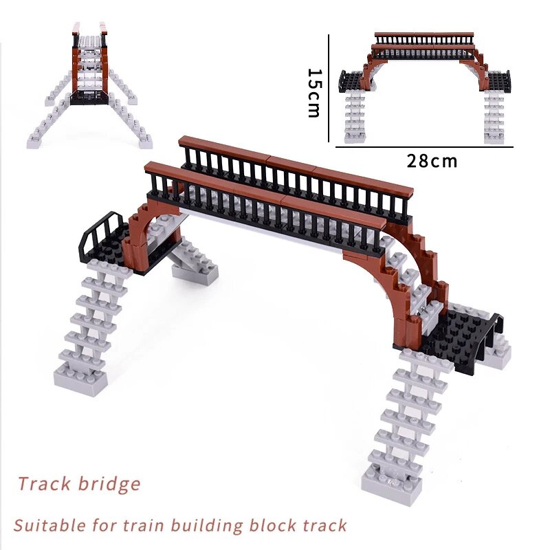 Конструктор Mitty Модельный железнодорожный мост, A213-1set