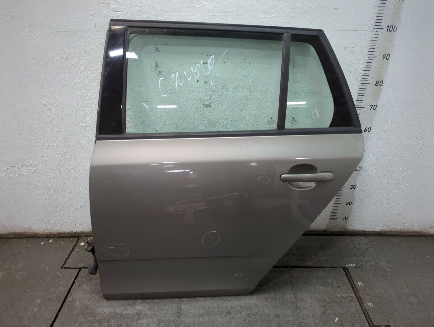 Дверь боковая (легковая) левая задняя Skoda Fabia Б/У