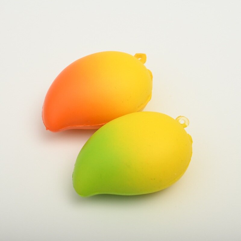 Squishy мягкий медленный отскок PU симулятор фруктов распаковать игрушку Apple щепотка подвеска брелок Маленькое манго