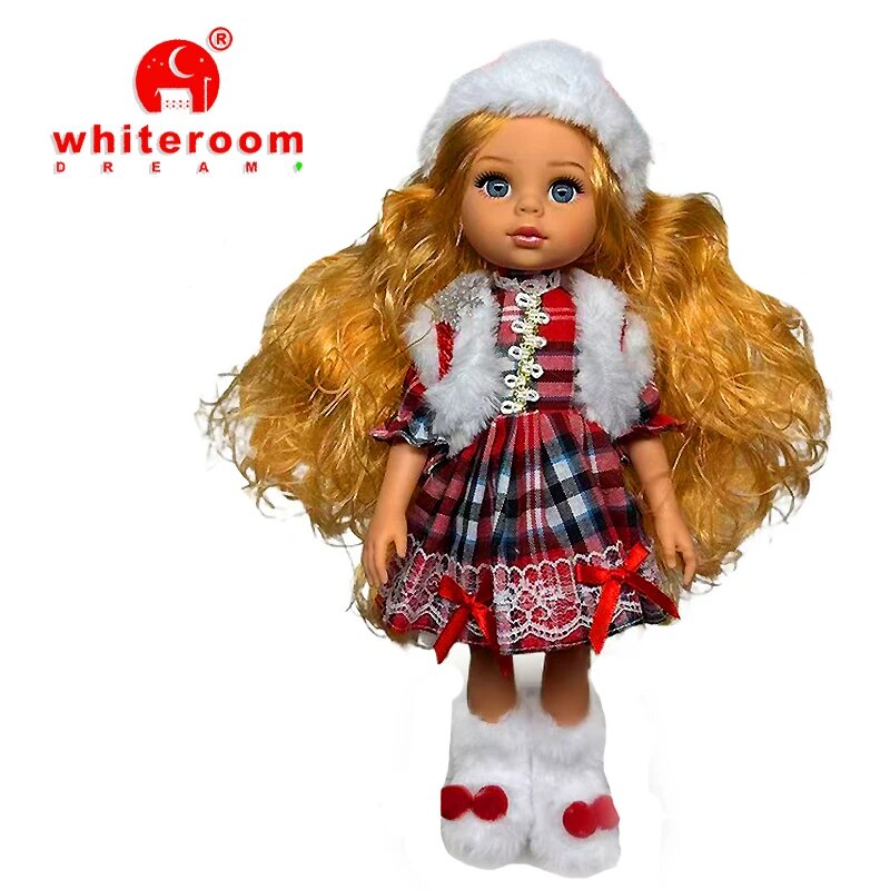 Виниловая кукла Whiteroom 30 см Белый, doll with clothes 4