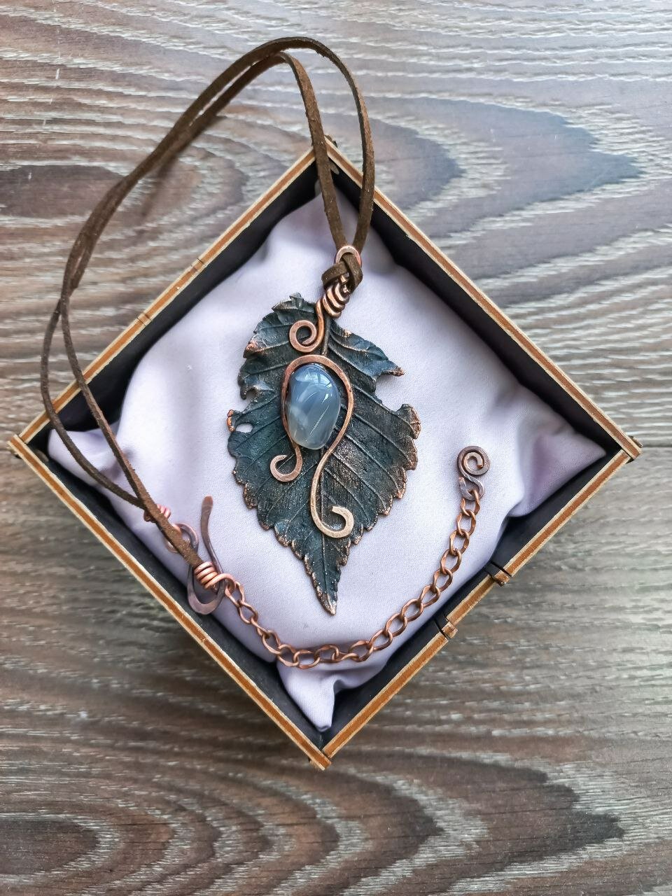 Подвеска, искусственный камень