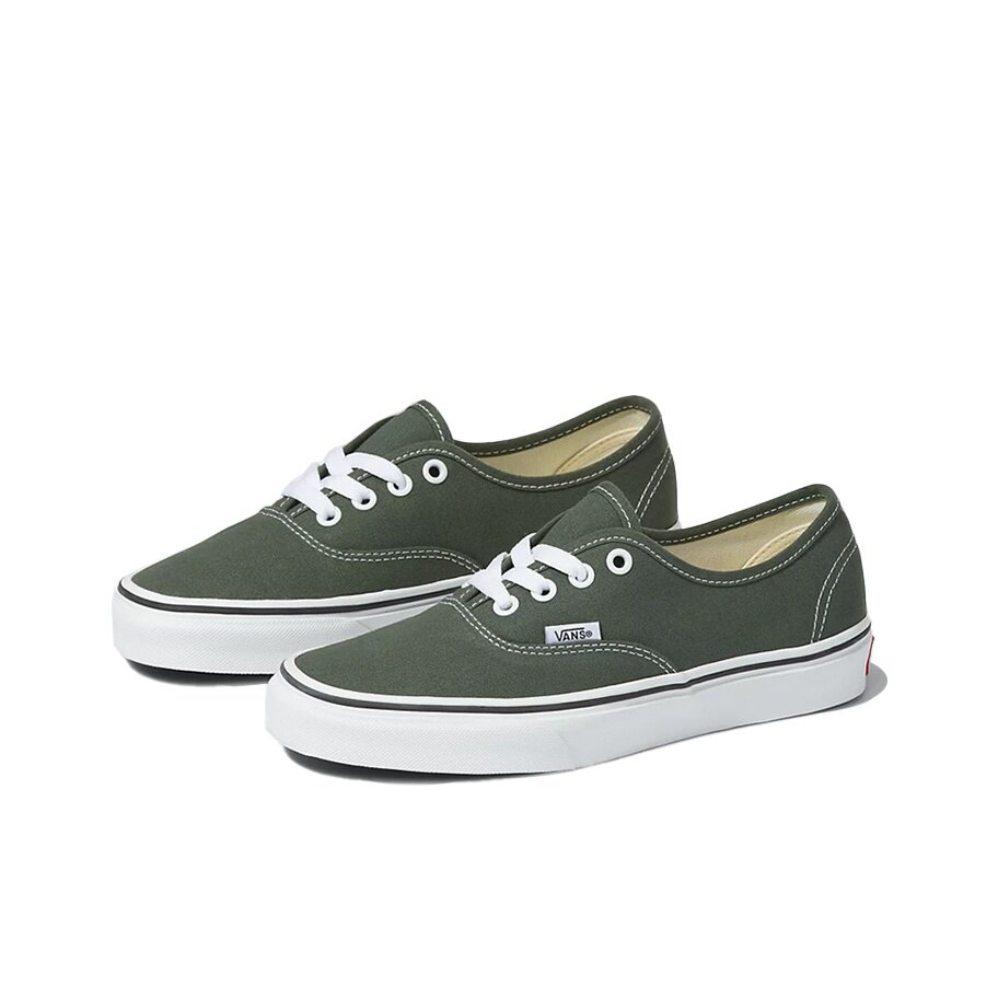 Кроссовки VANS Authentic, размер EU 36 стопа (22.5CM), зеленый, — фото 1