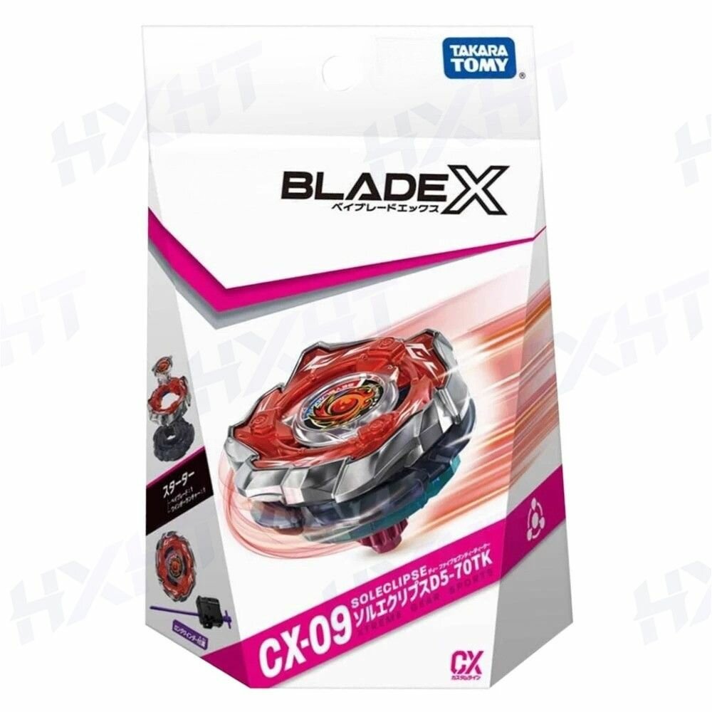Takara Tomy Beyblade X CX-09: Стартовый Набор Ток-ток Sol Eclipse D5-70TK
