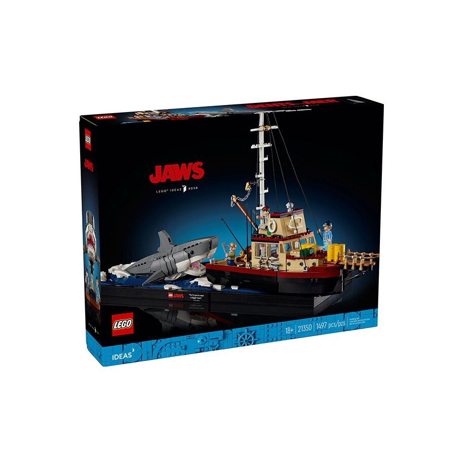 LEGO Ideas Collection Большая белая акула Наборы 1497 шт. 21350 — фото 1