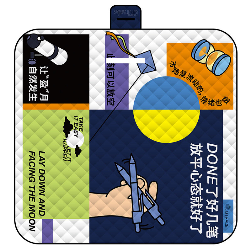 Ультразвуковой пикниковый коврик, утолщенный, водонепроницаемый, влагозащитный коврик, пляжный коврик, кемпинговый коврик, уличный пикниковый коврик, настраиваемый