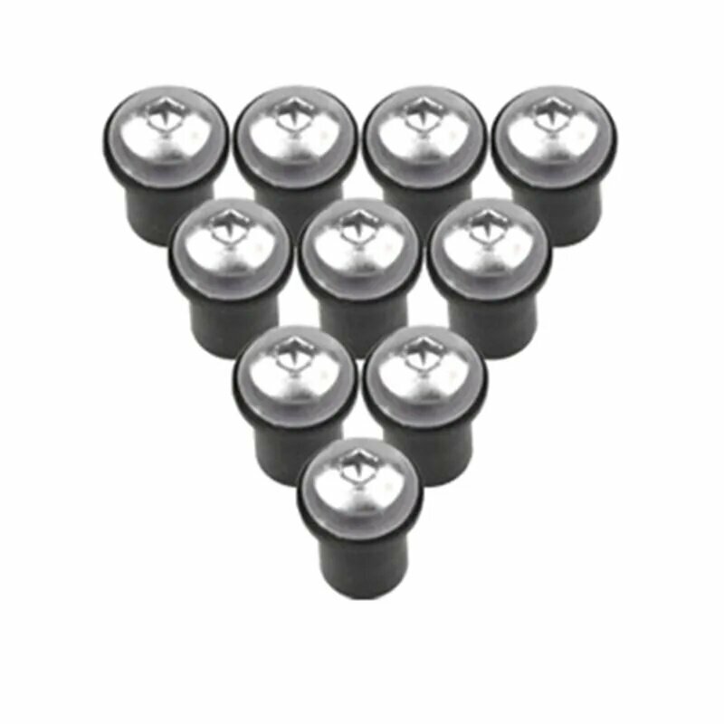 Комплект крепежа для ветрового стекла мотоцикла, Серебро