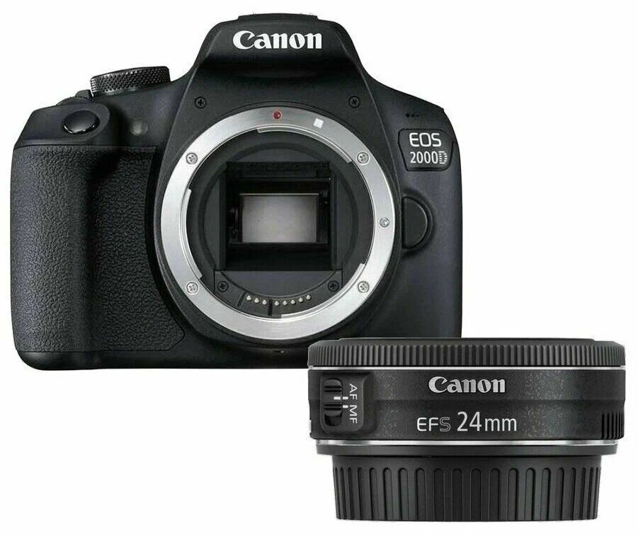 Фотоаппарат Canon 2000D Kit EF-S 24mm f/2.8 STM