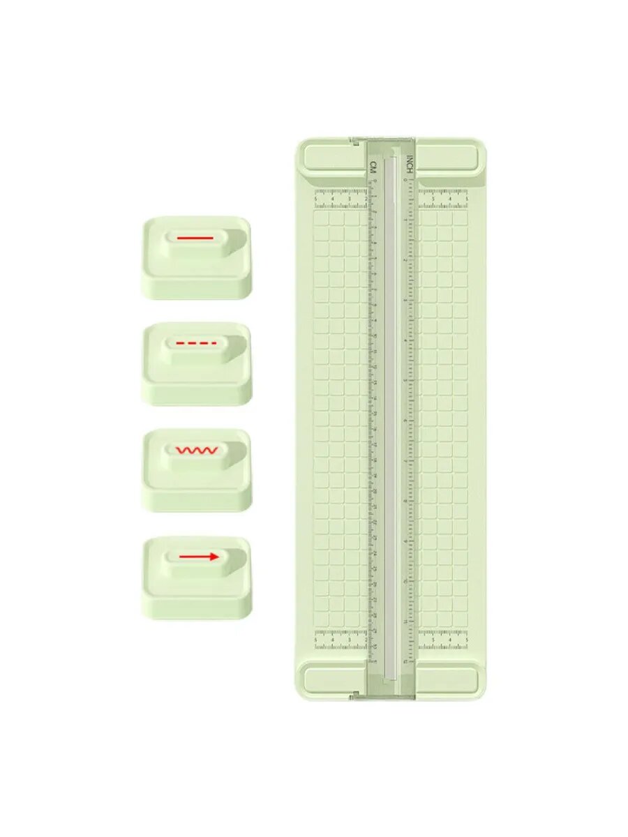 Двусторонний резак для бумаги, 4 лезвия, для офиса и школы