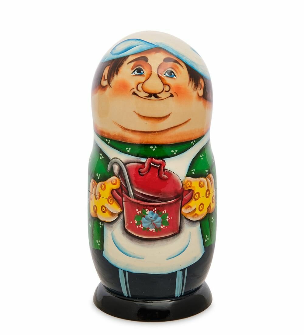 Матрешка 5м "Профессия" A2170843 Народные промыслы, Дерево липа, краски, лак, Россия