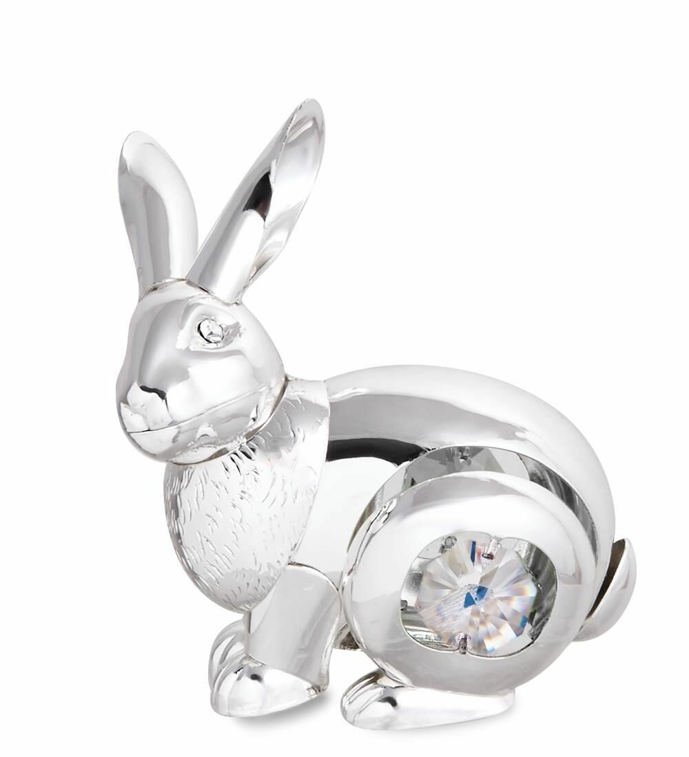 Фигурка Кролик посеребр. A2097105 Crystal Temptations, Металл, кристалл