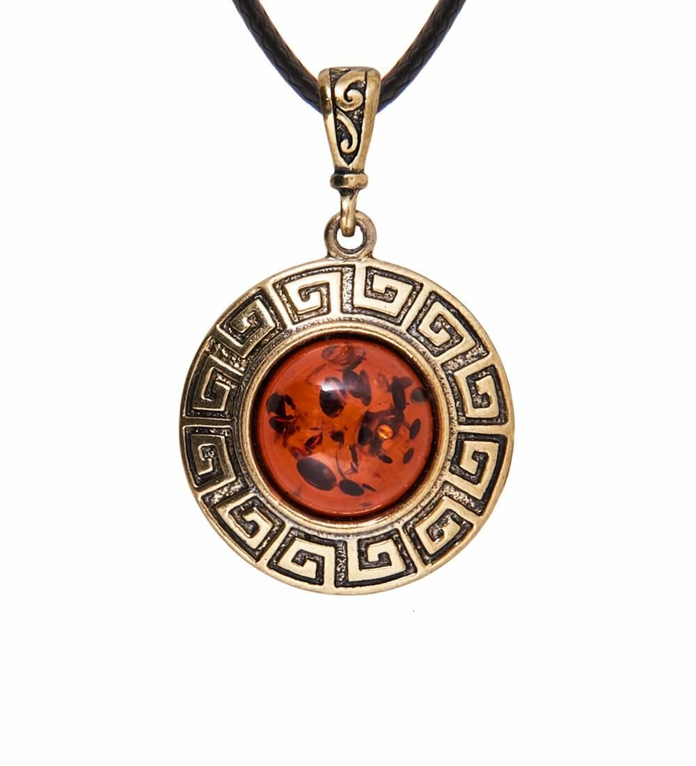 Подвеска, янтарь