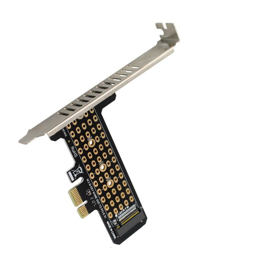 Адаптер M.2 NVME на PCIe X1, Перегородка во всю высоту