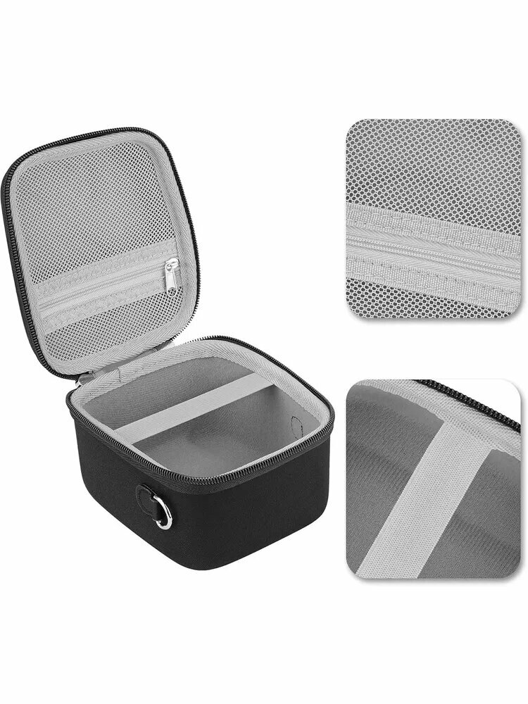 Жесткий чехол, совместимый с Instax Mini 12/11 Instant Camera . с регулируемым ремешком и сетчатой сумкой