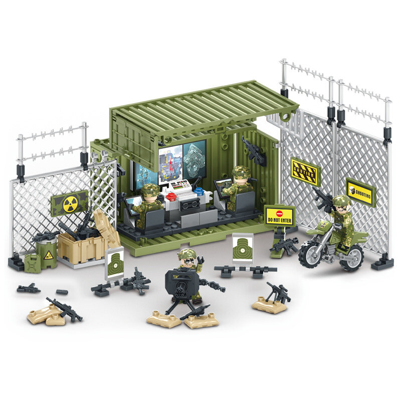 Военные строительные блоки, минифигурки спецназа, солдаты, городские SWAT, мини-фигурки, оружие, пистолеты, игрушки для мальчиков, деревянные сборки