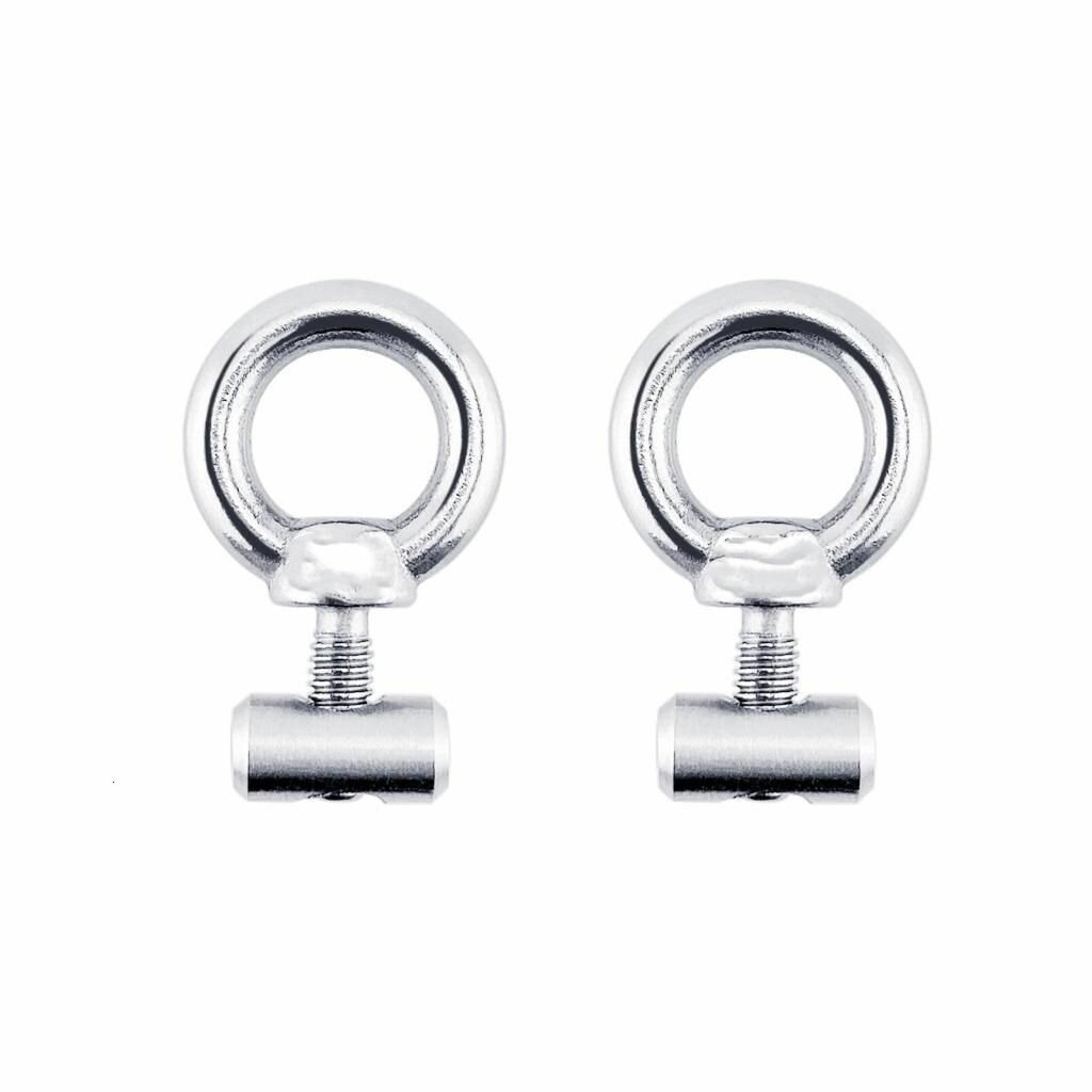 Стальные D-образные кольца с гайками для прицепа, - Только подъем