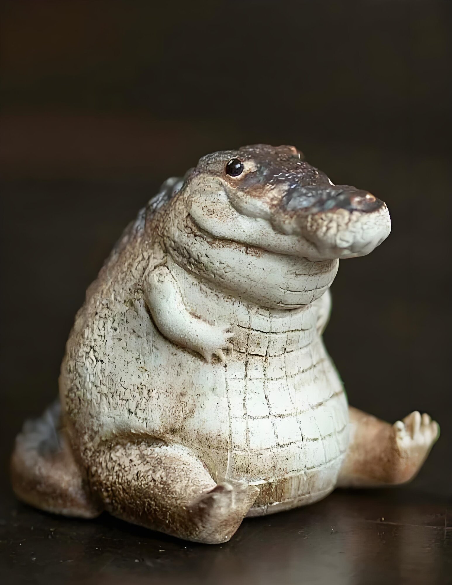 Фигурка для чайной церемонии фигурка крокодила, аксессуары для чайной церемонии, подарок для любителей чая