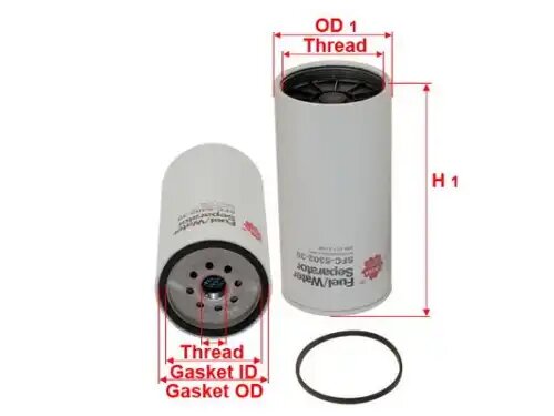 Фильтр масл. гидр. H168 D82.5 M68X2 Hitachi