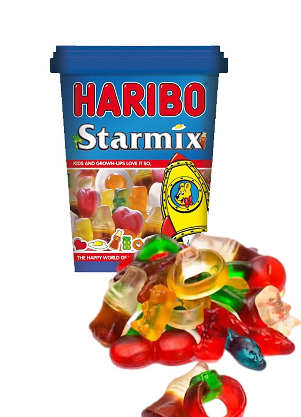 Haribo Starmix Мармелад жевательный \ Харибо стамикс 150г банка (Турция)