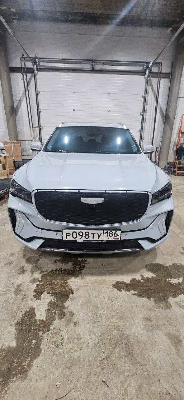 Утеплитель радиатора Экономия топлива с камерой для Geely Monjaro Джили Монджаро гибрид HI-X, 1 поколение 2025-по наст. время