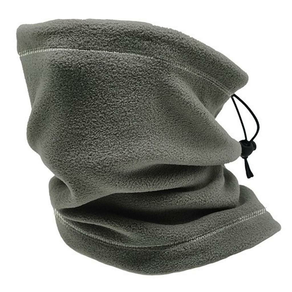 Теплая шейная повязка-труба, Серый