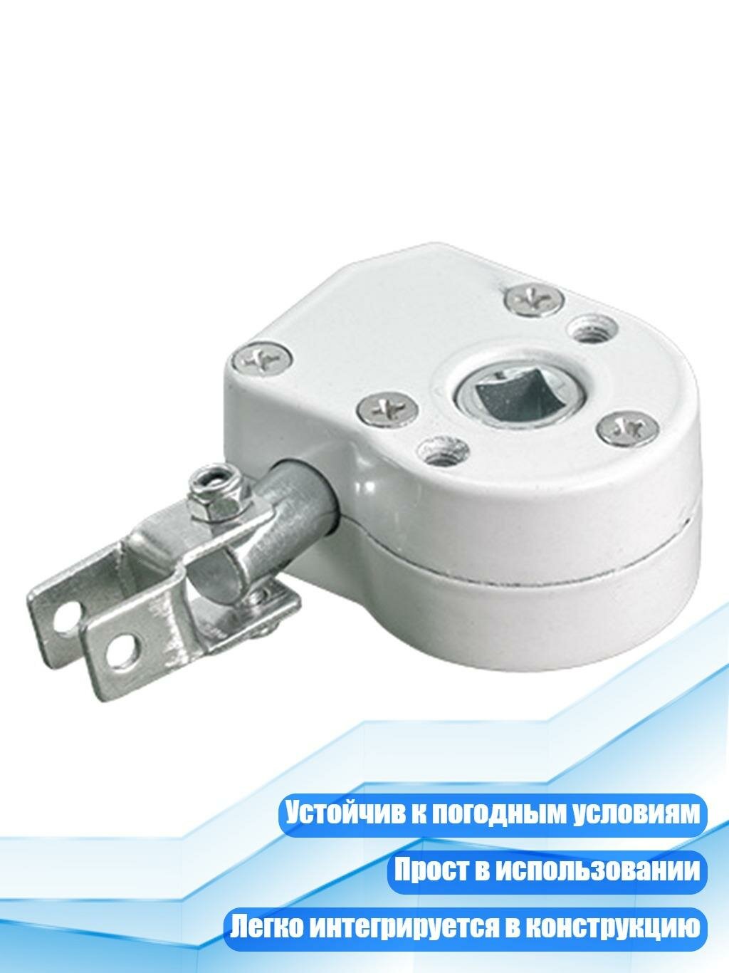 Ручной тент-козырек для сада с поворотными рукавами